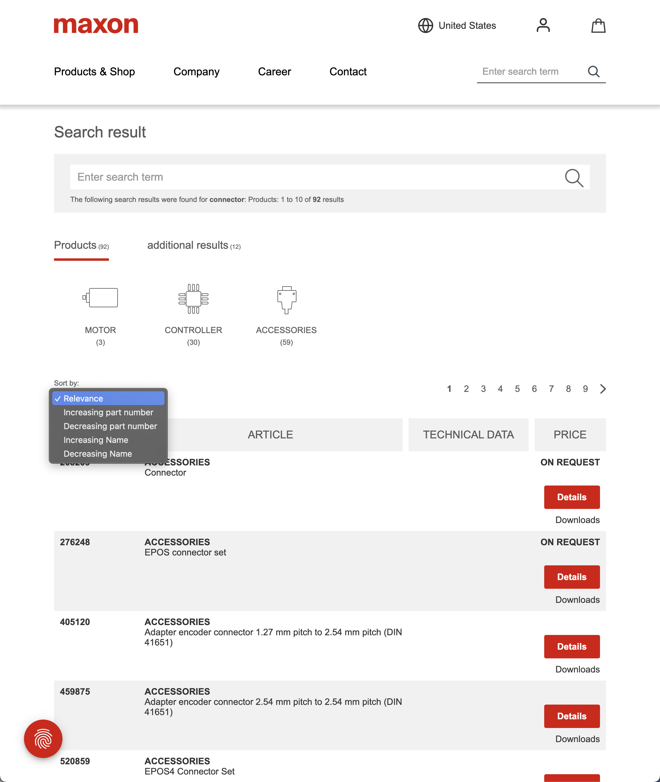 Maxon’s Sorting Tool – 252 of 459 Sorting Tool Examples – Baymard Institute Maxon’s Sorting Tool – 252 of 459 Sorting Tool Examples – Baymard Institute